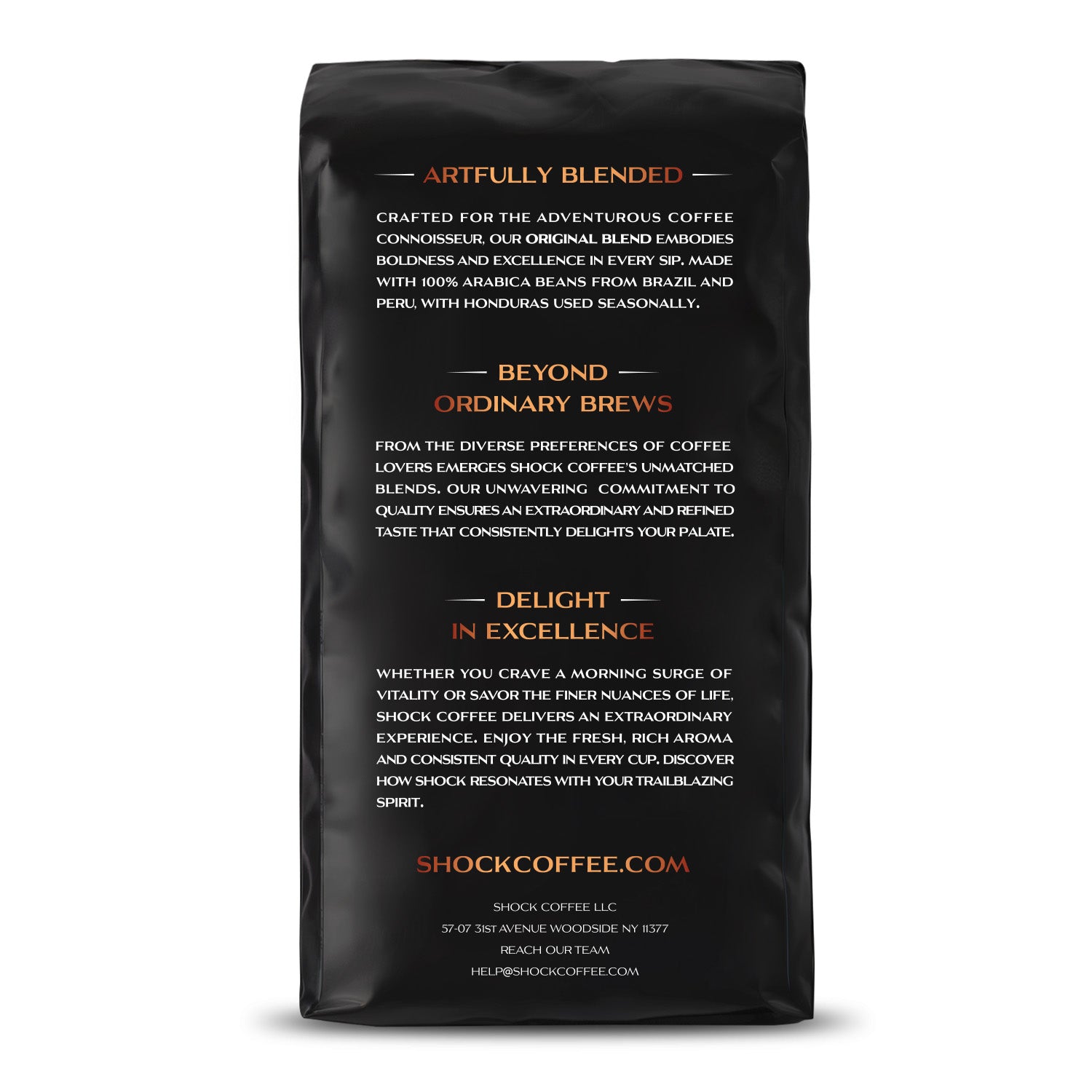 Shock Coffee - High Caffeine Coffee Up to 50% More Caffeine